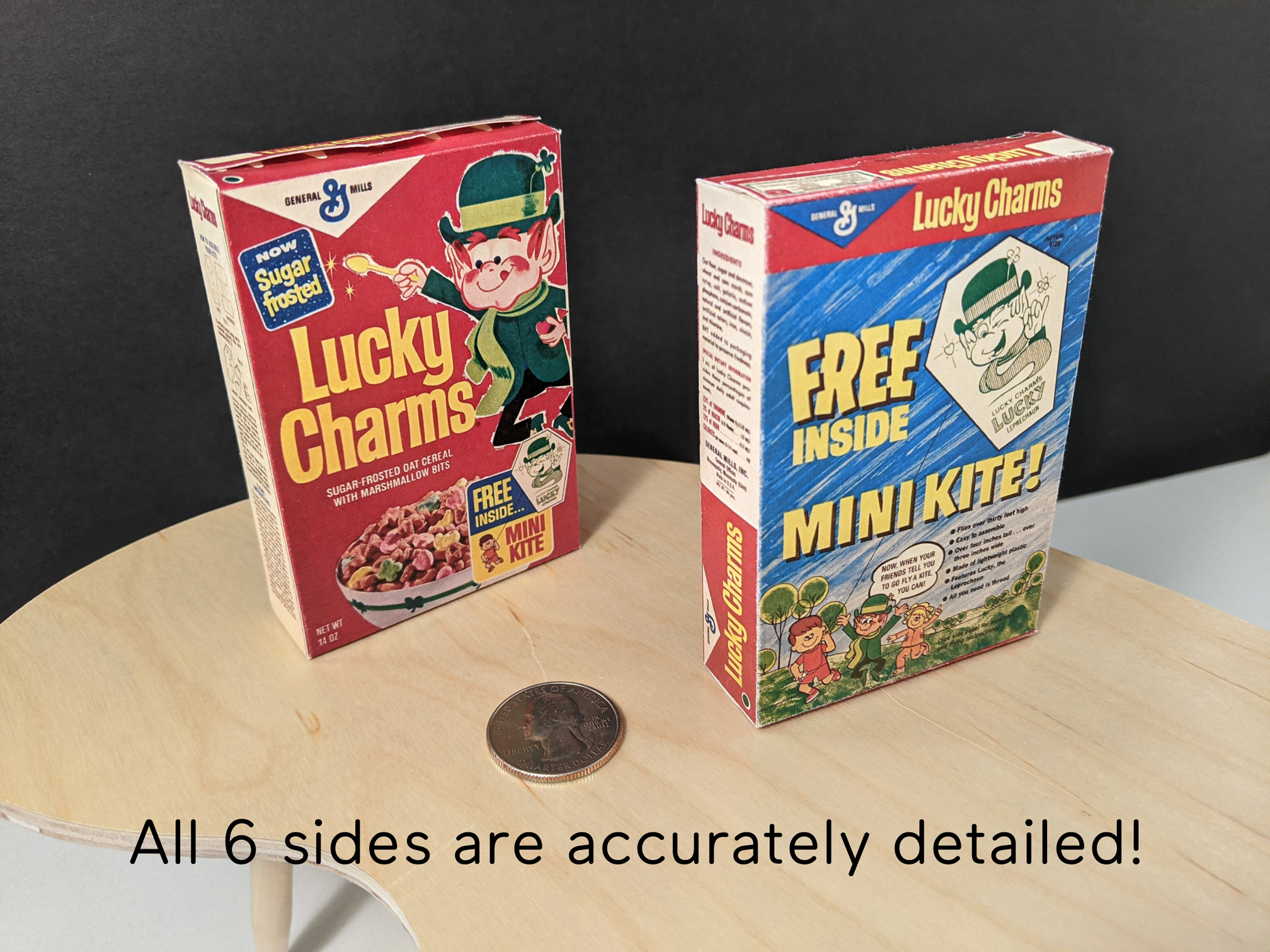 Vintage Cereal Boxes PDF Printable DIY Template Miniatures - Etsy Australia