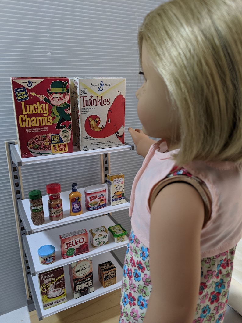 Vintage Cereal Boxes PDF Printable DIY Template Miniatures - Etsy