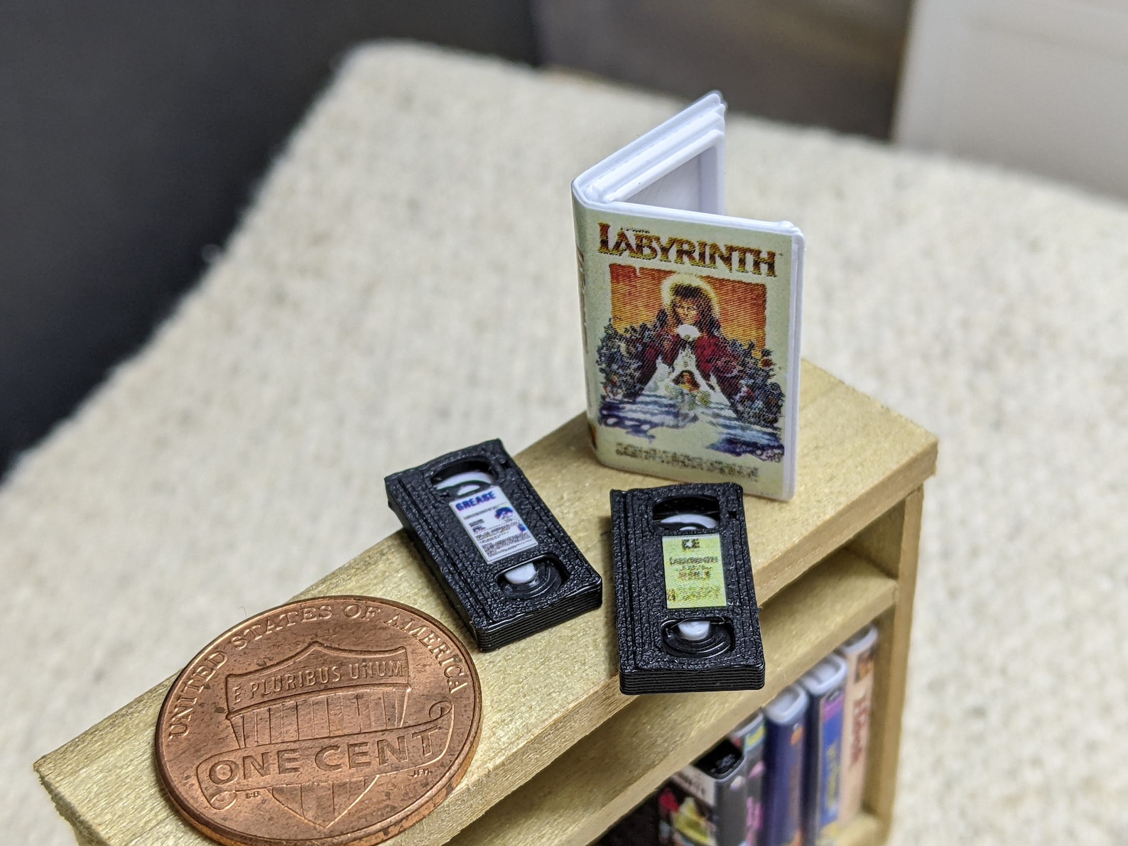 Mini 1:12 VHS K-Z Titles Tapes Choose the Movie Retro - Etsy