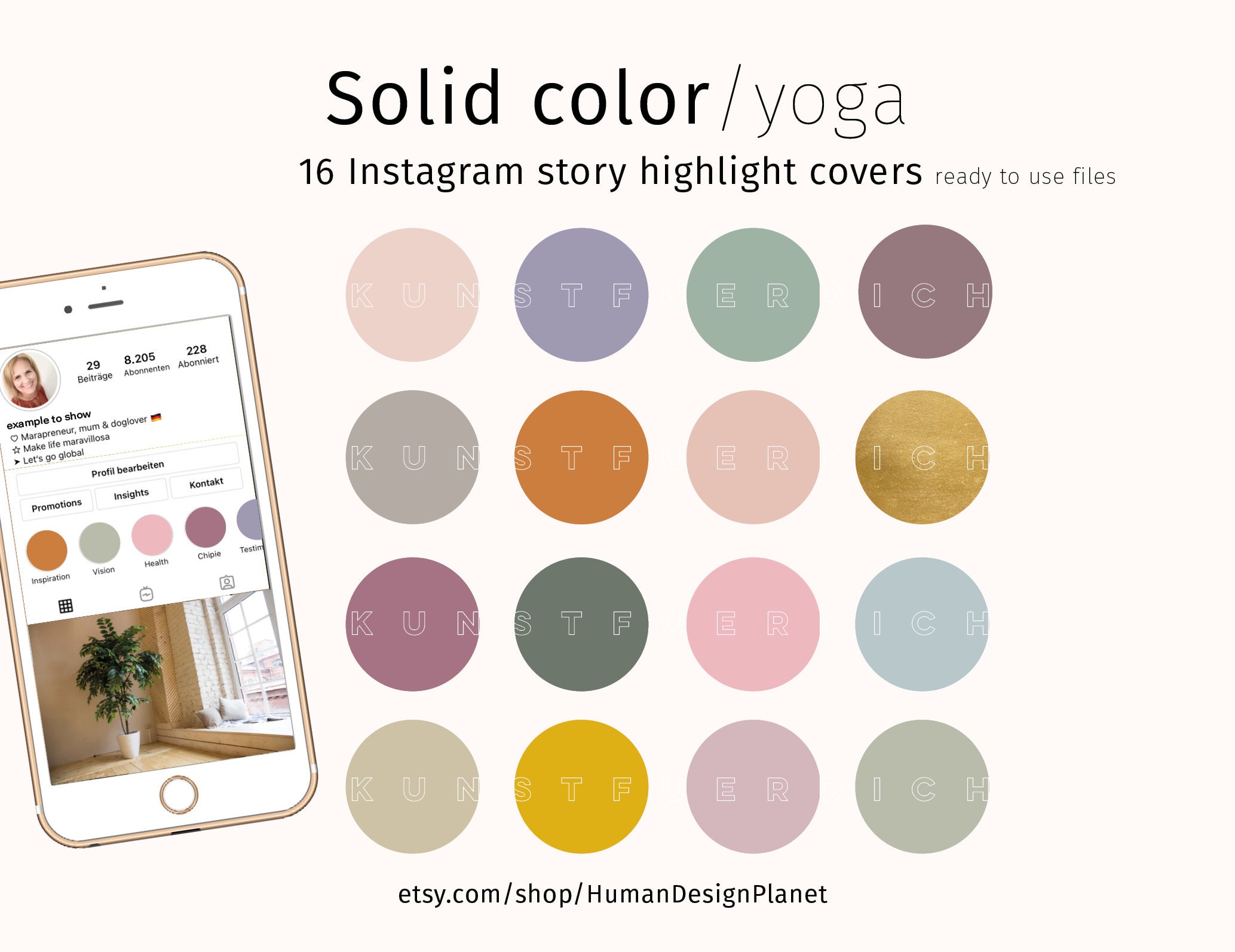 Solid Colors In Their Planets