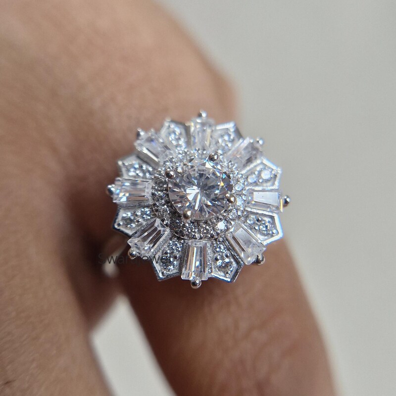 Sunburst Ring - Etsy