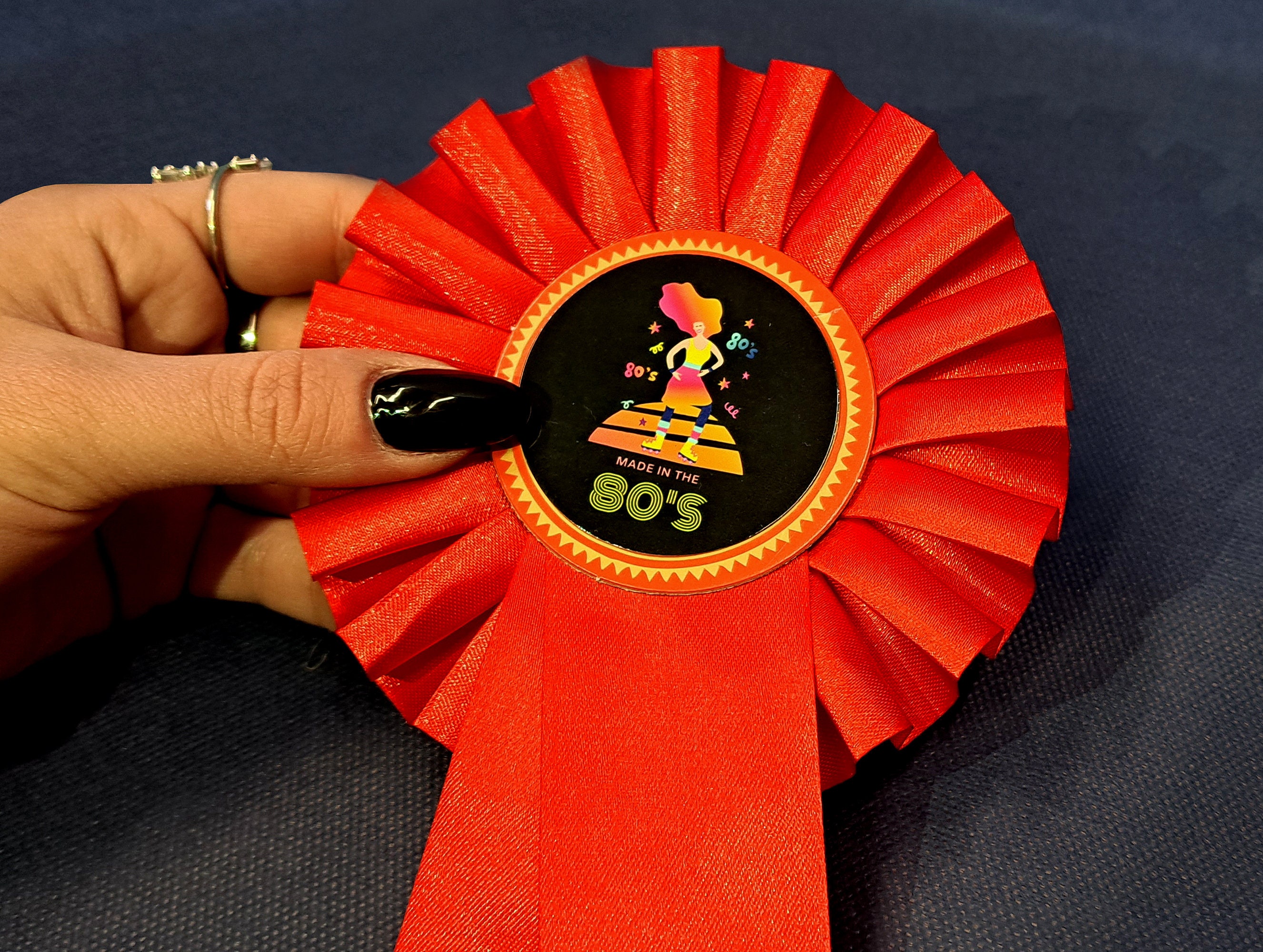 Customized Rosette Ribbon Award With Your Photo/ Text or Choose Design ...