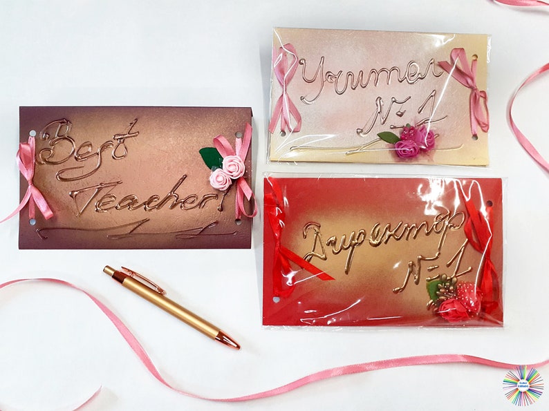 Busta regalo di auguri scritta a mano personalizzata, qualsiasi ...