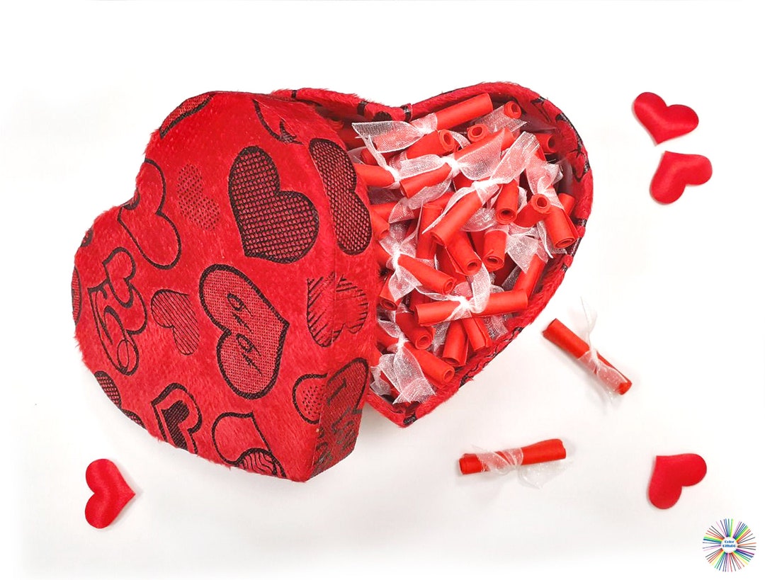 Say I Love You in 100 Different Languages! Gift Box - Heart, Gift for ...