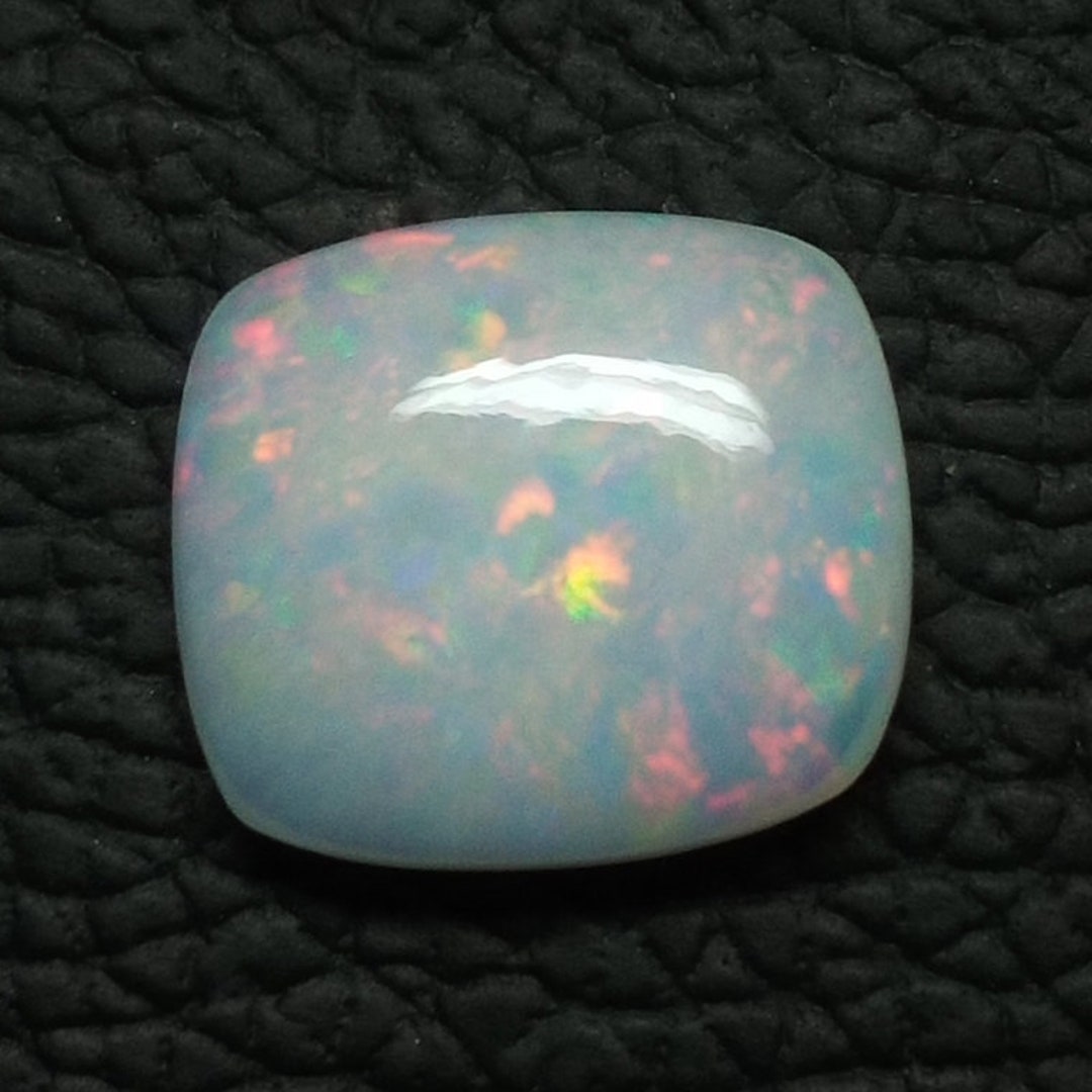 6.75 Cts, Natural Ethiopian Opal Cushion Cabochon, Size 15x13x5 MM ...