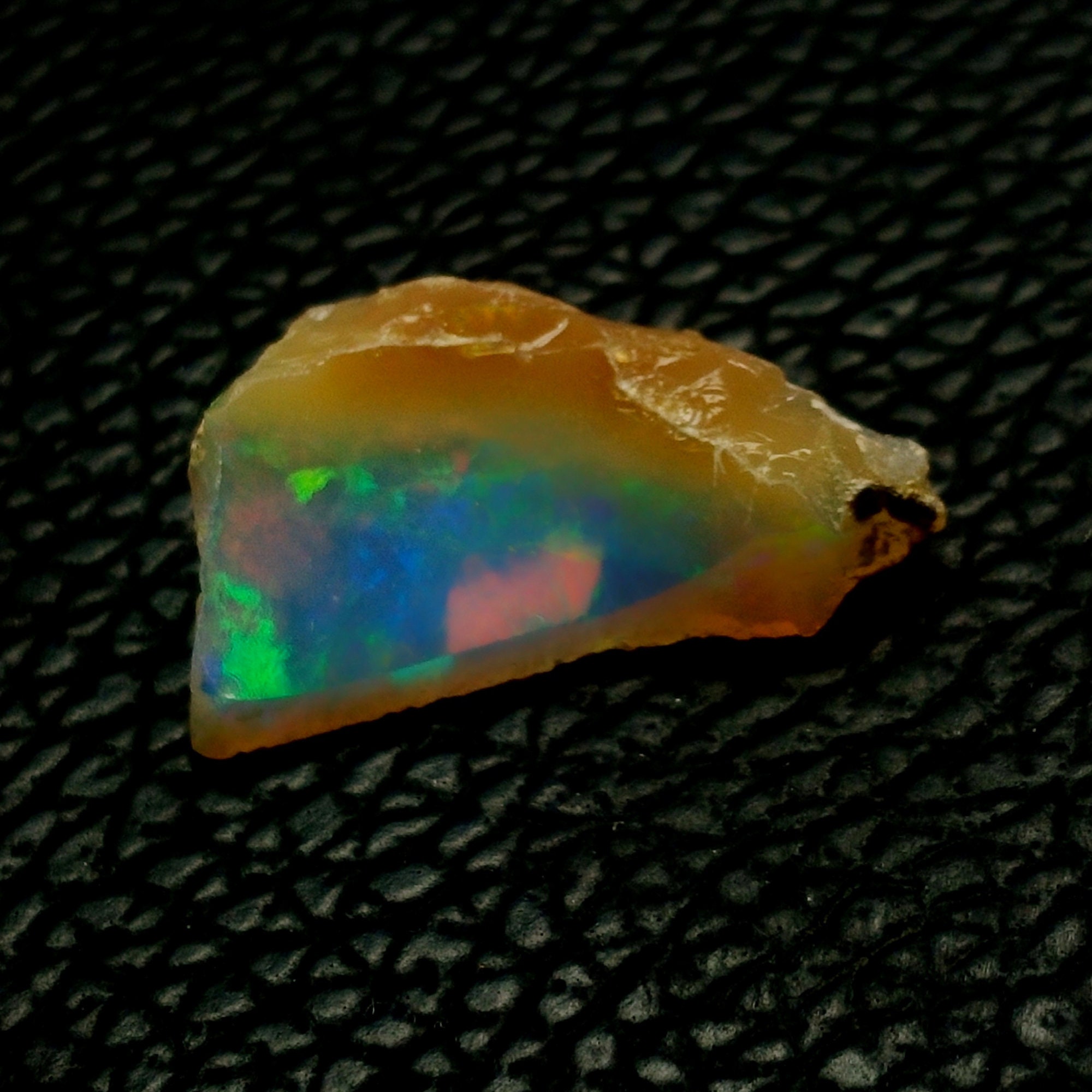 5.5 Cts Ethiopian Opal Rough/raw Rainbow Opal Multi Color - Etsy
