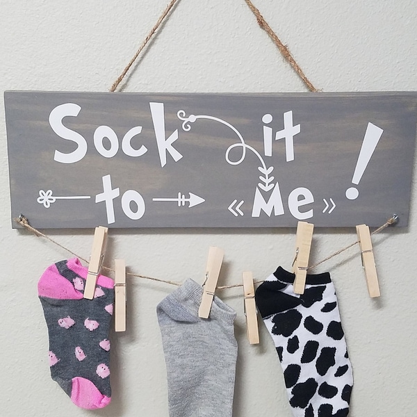 Lost Socks Sign - Etsy
