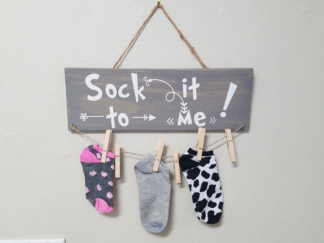 Laundry Room Decor, Lost Sock Sign, Housewarming Gift, Wood Sign ...