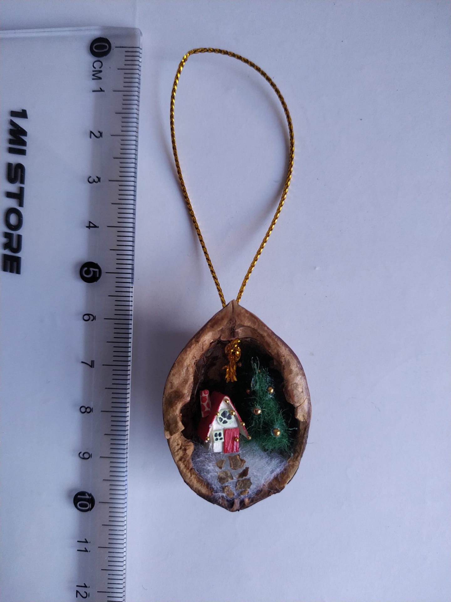 Walnut Shell Christmas Ornaments - Etsy