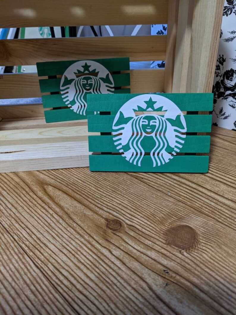 Starbucks Pallet Style Sign Wood Coffee Lover Decor Coffee | Etsy