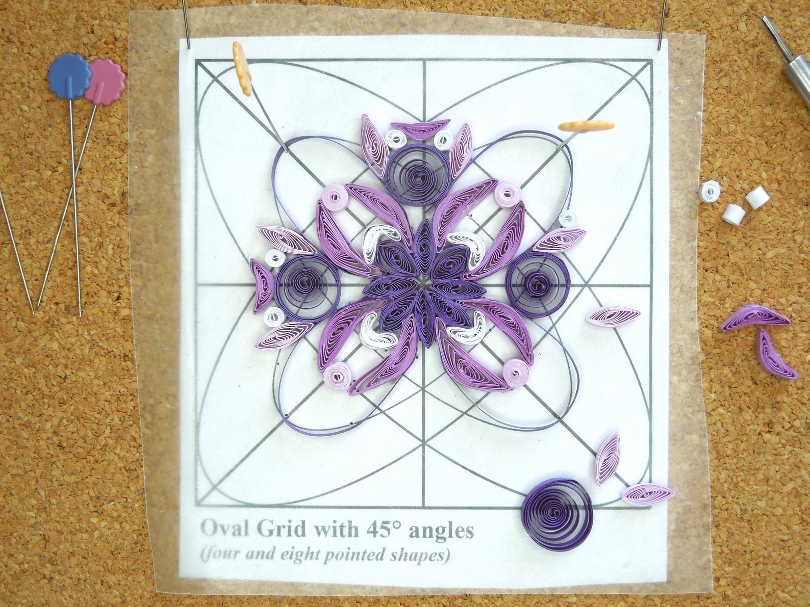Quilling Grids PDF Templates | PDF Pattern Download | Quilling ...
