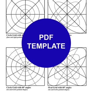 Quilling Grids PDF Templates | PDF Pattern Download | Quilling ...