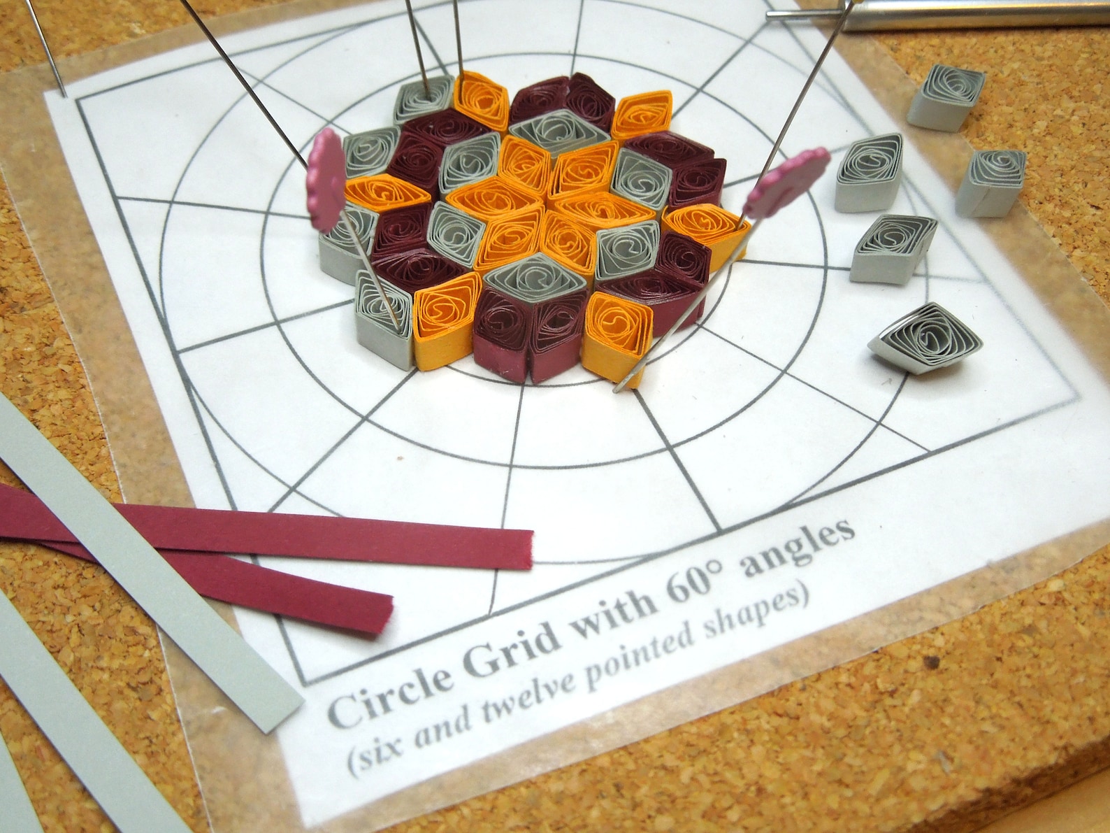 Quilling Grids PDF Templates | PDF Pattern Download | Quilling ...