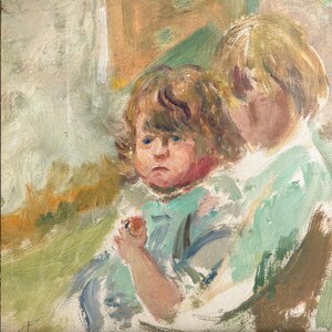 Child Portret 1930-40 Little Girls Expressive, Impressionism France ...