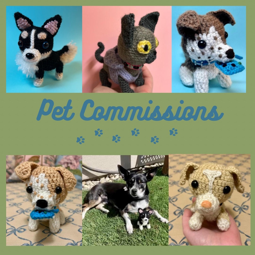 Custom Crochet Pets - Etsy