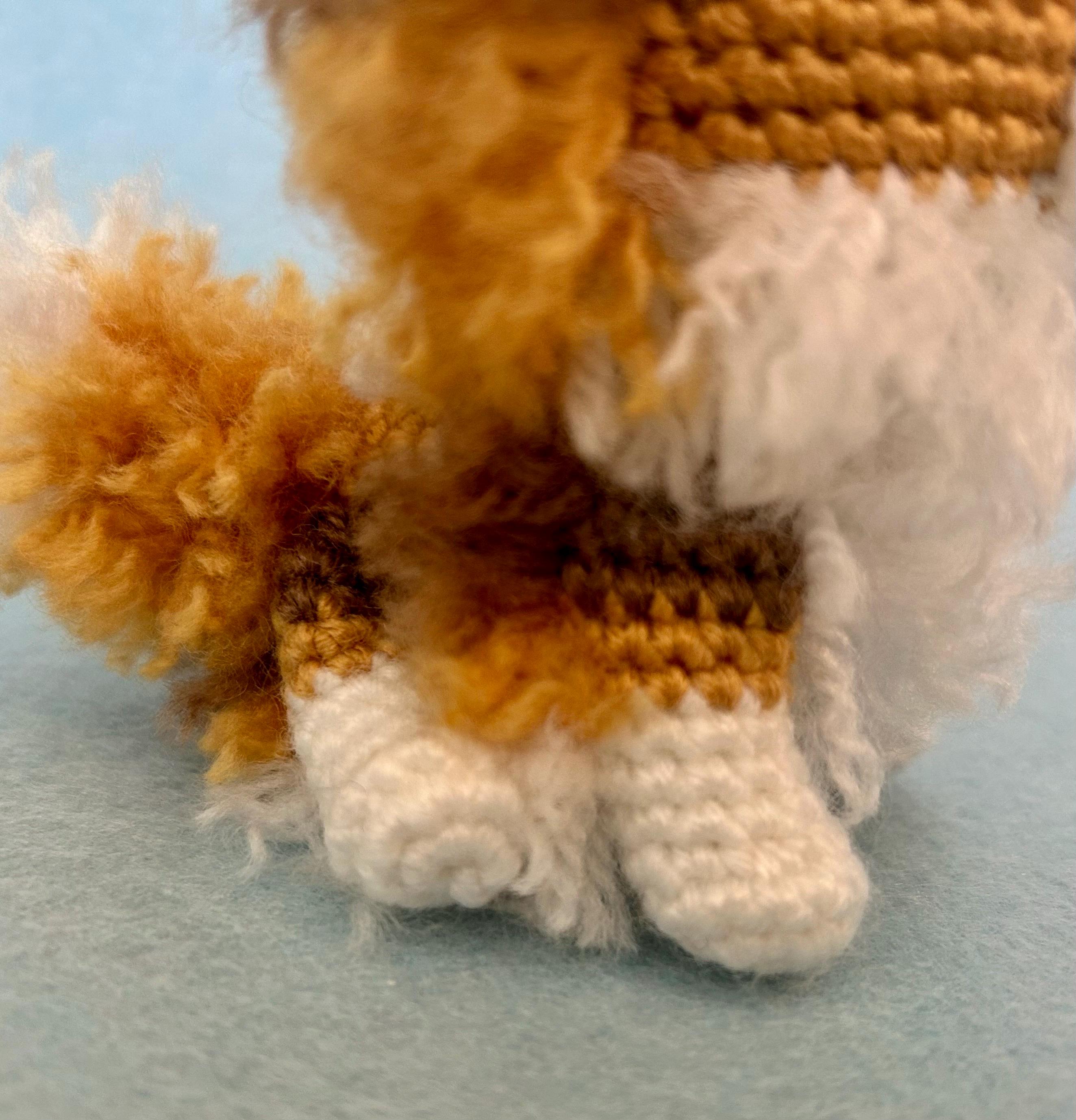 Rough Collie Crochet Pattern, Adorable Amigurumi Dog DIY, Crochet Rough ...