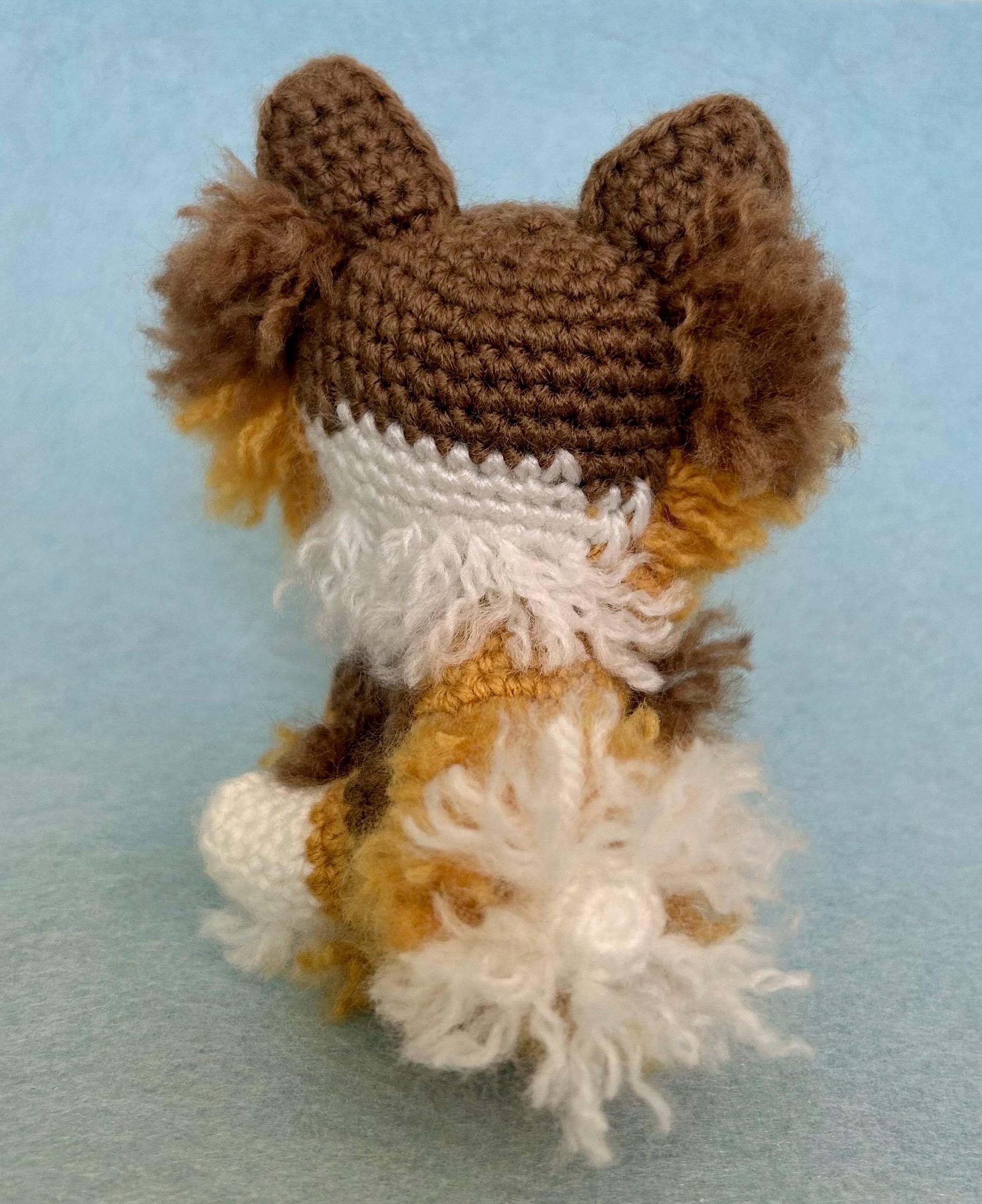 Rough Collie Crochet Pattern, Adorable Amigurumi Dog DIY (PDF Pattern ...