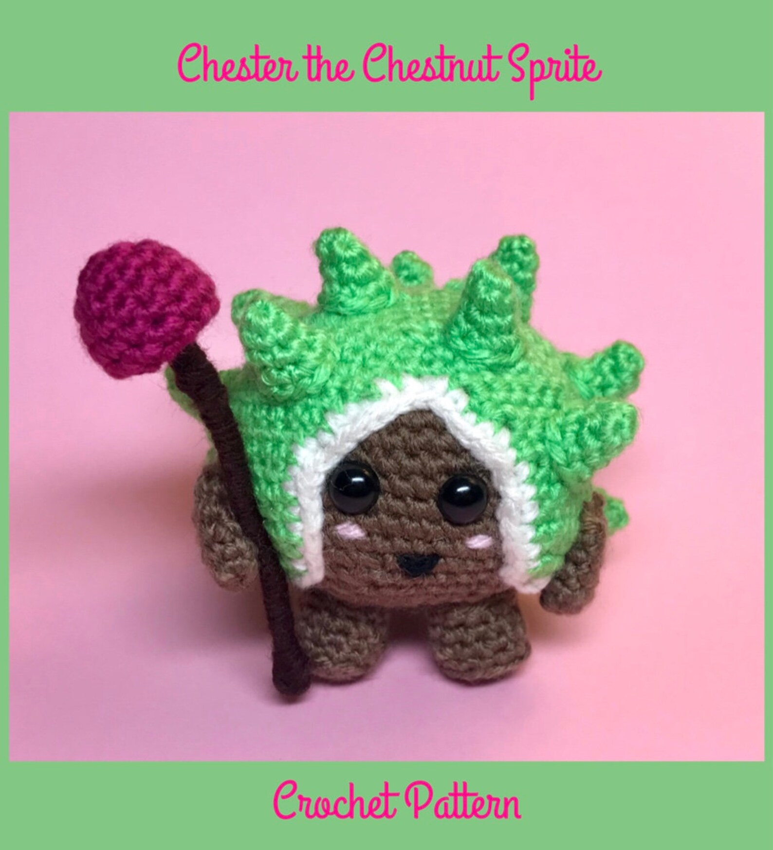 Crochet Chestnut Sprite - Etsy
