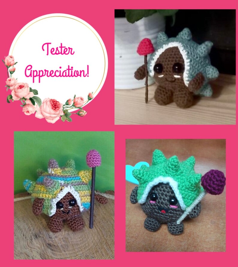 Crochet Chestnut Sprite - Etsy