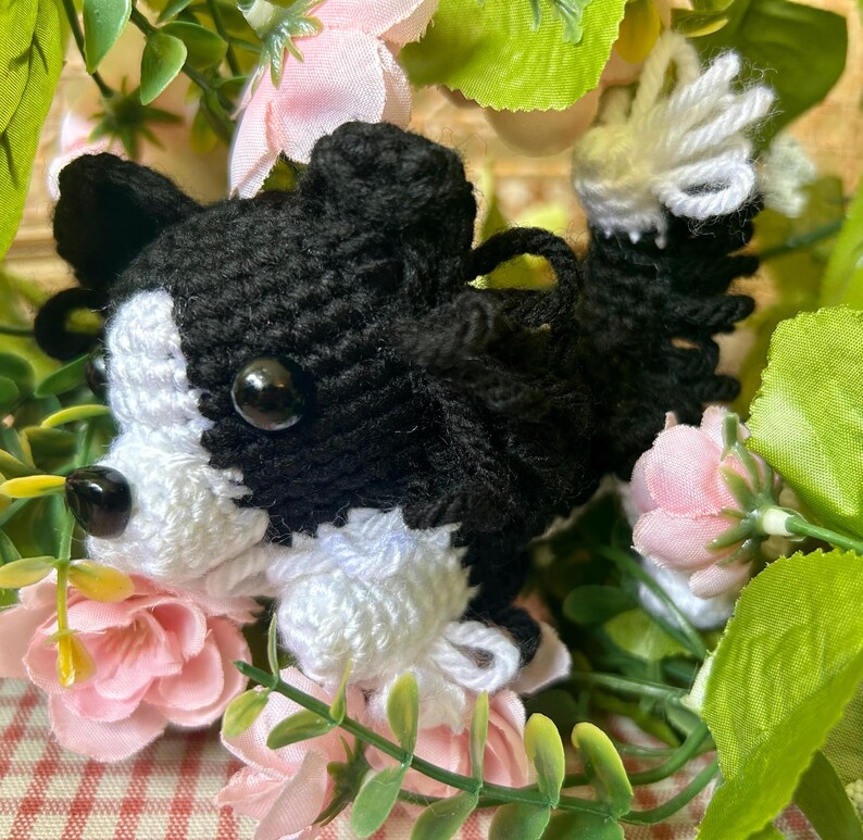 Border Collie Crochet Pattern - Etsy