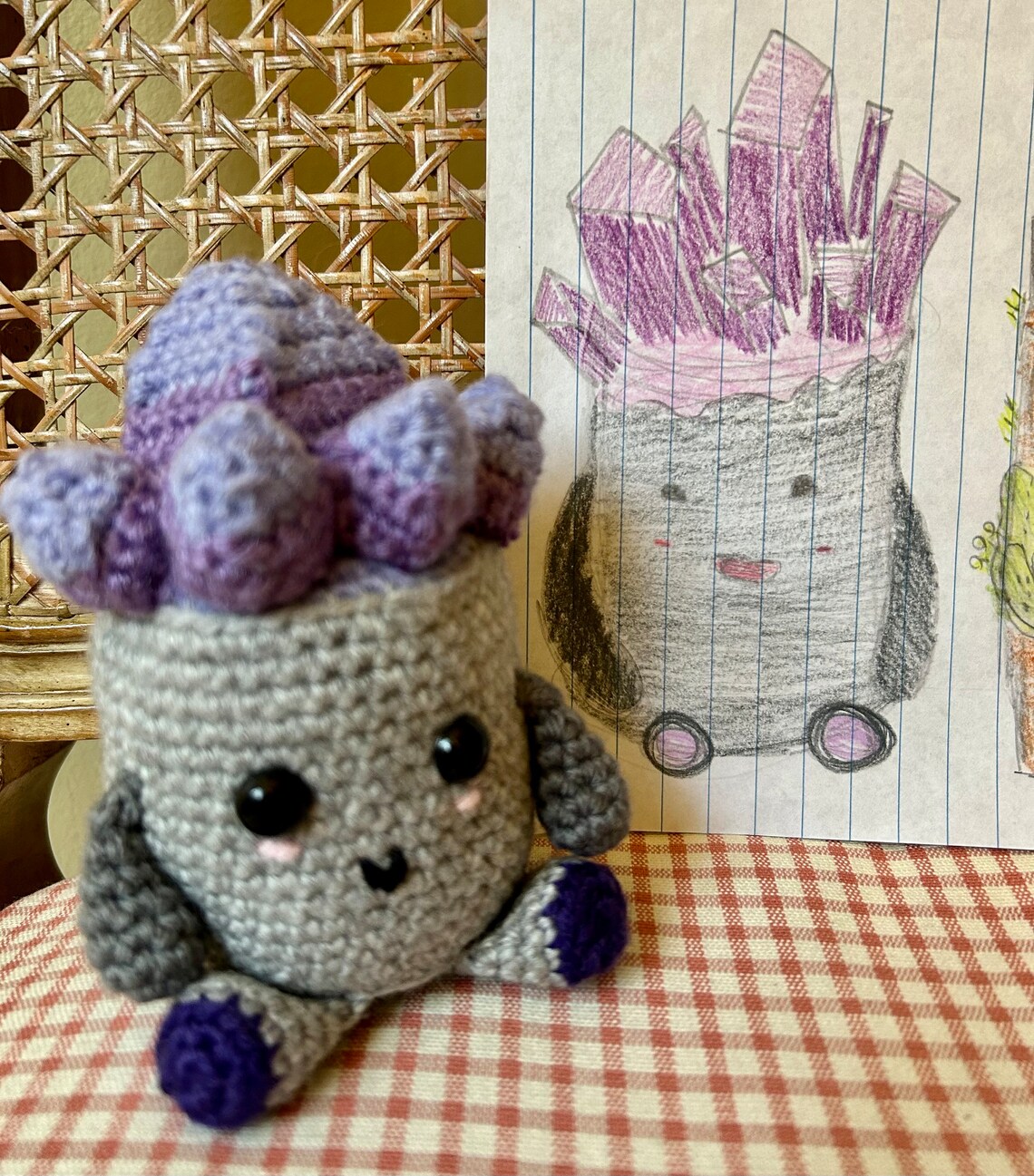 Crochet Geode Sprite - Etsy