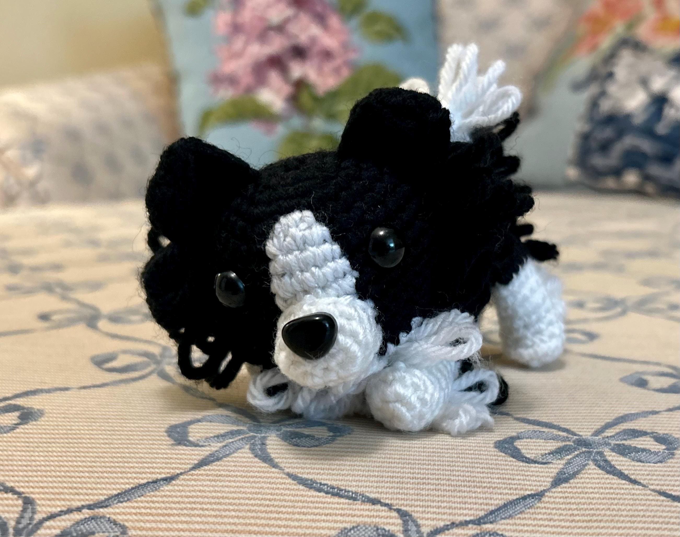 Border Collie Crochet Pattern - Etsy