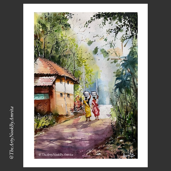 India Landscape Drawing Discover 9 Indian Landscapes Through Modernist