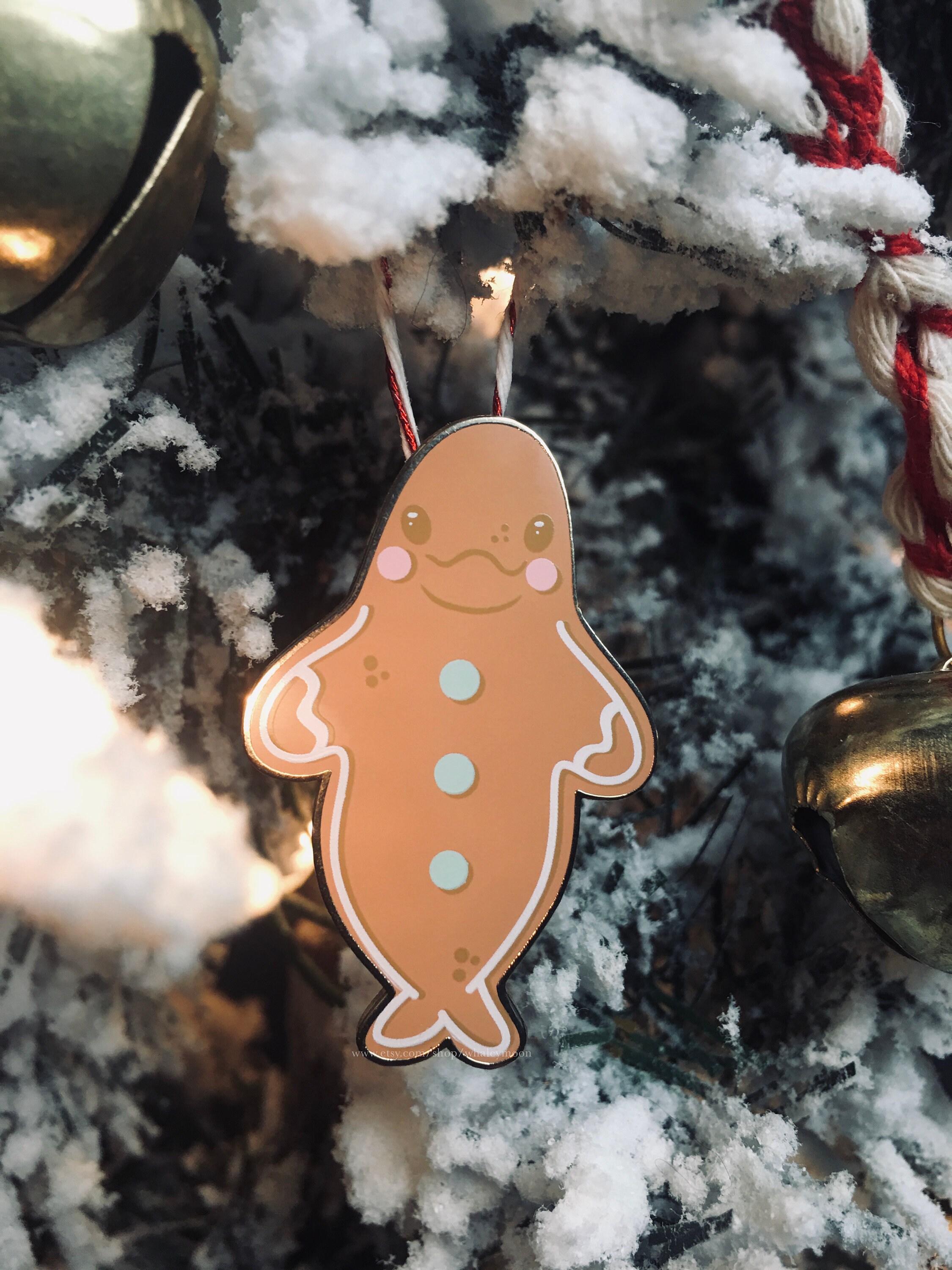 Moon Gingie-gingerbread Beluga Cookie - Etsy