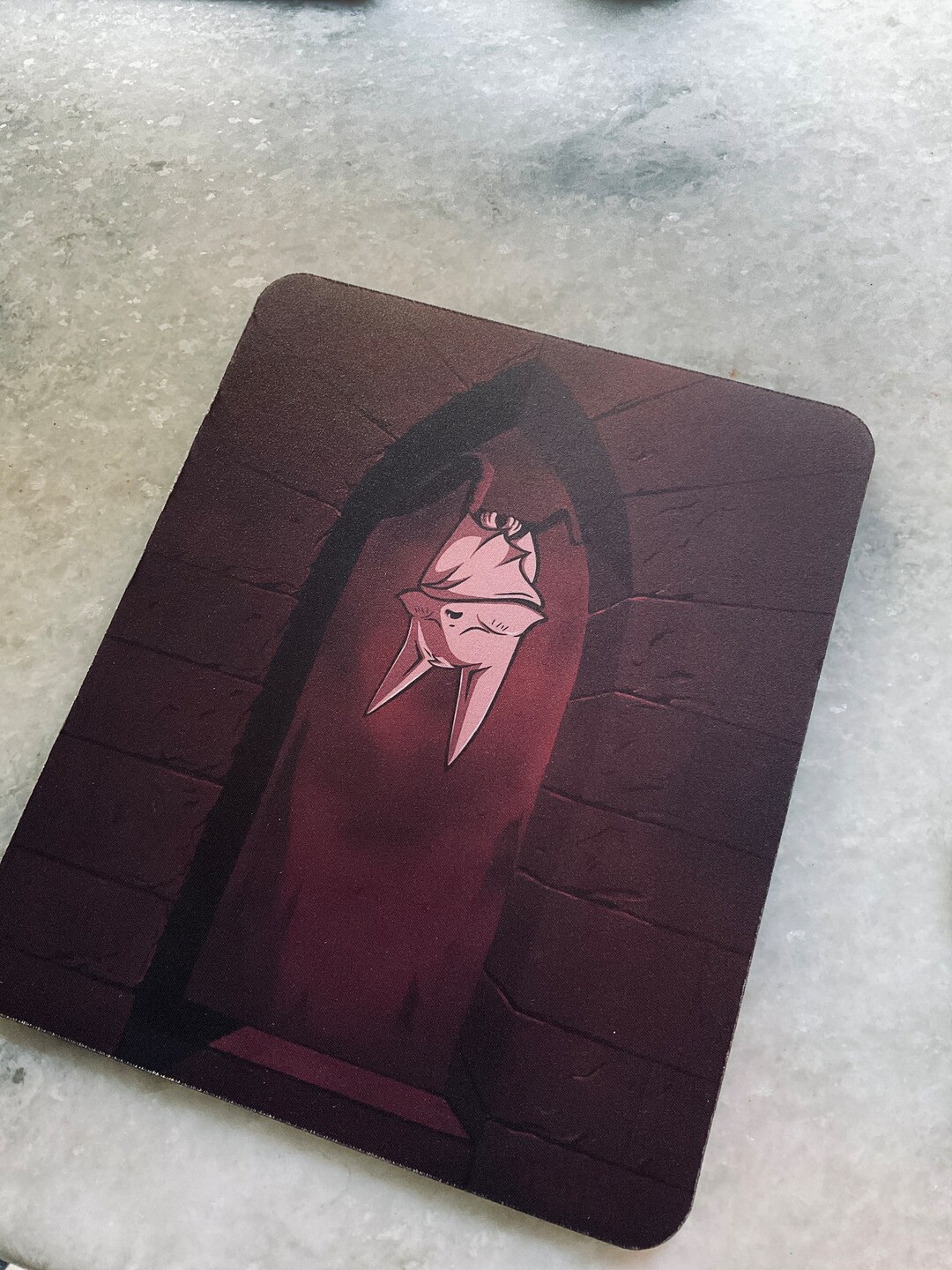Vlad the Vampire Bat Mouse Pad Animation Mousepad Spooky Office ...