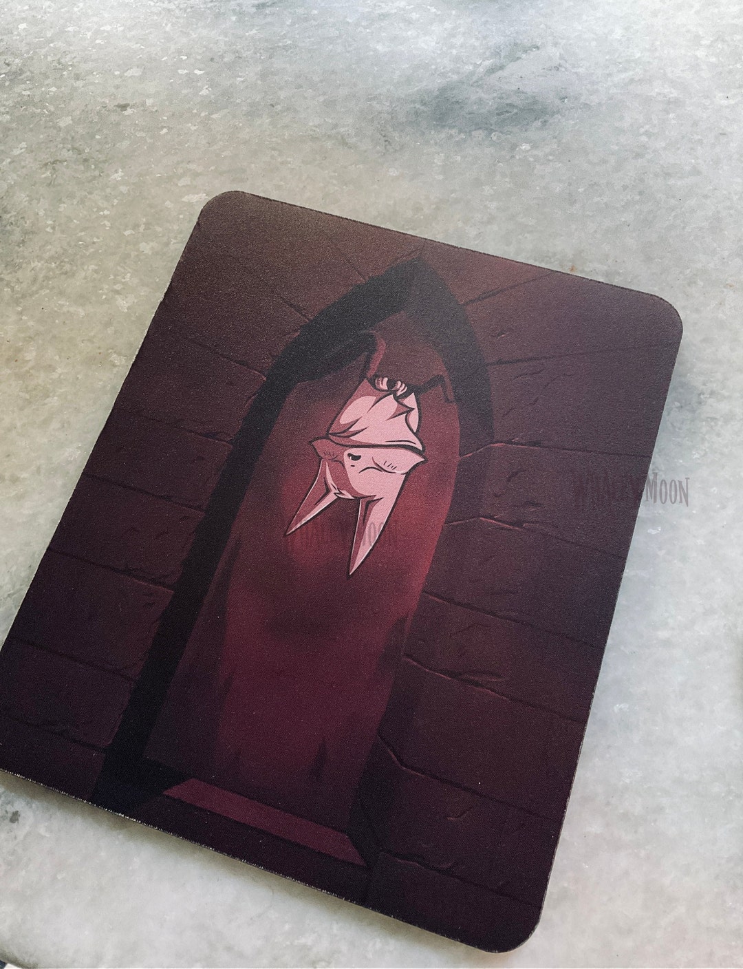 Vlad the Vampire Bat Mouse Pad- Animation Mousepad- Spooky Office ...