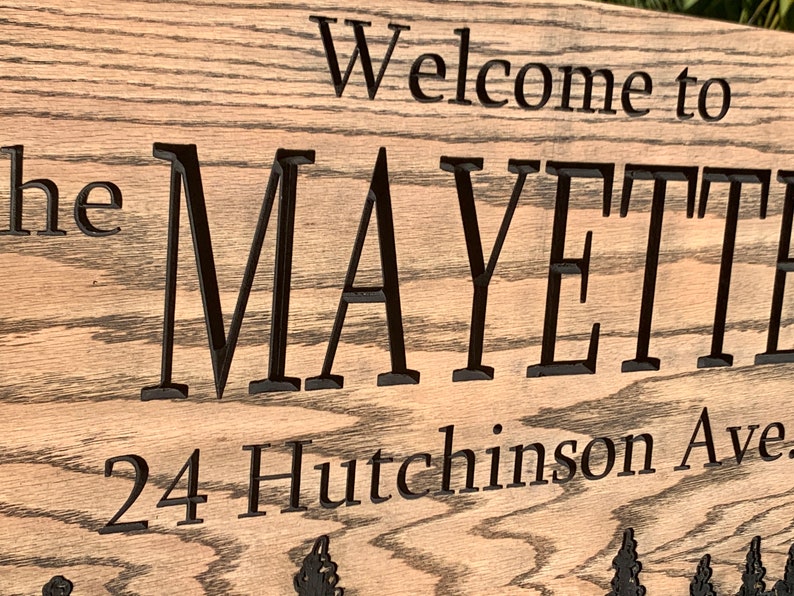 Custom Personalized Engraved Wood Sign Create Your Own - Etsy