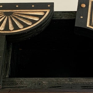 Moon & Stars Lunar Engraved Wood Jewelry Valet Box With - Etsy