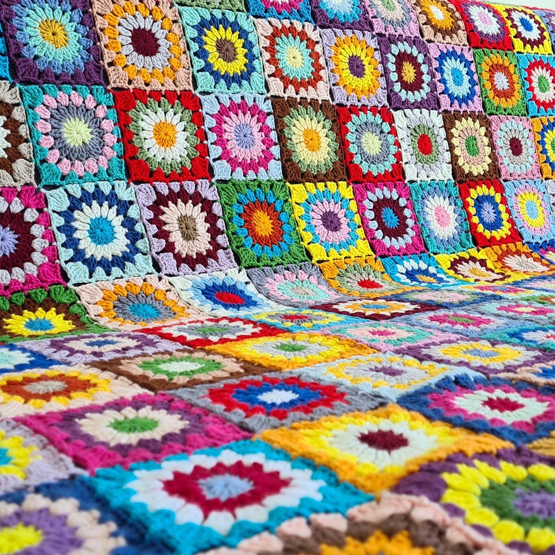 Afghan Bedspread - Etsy