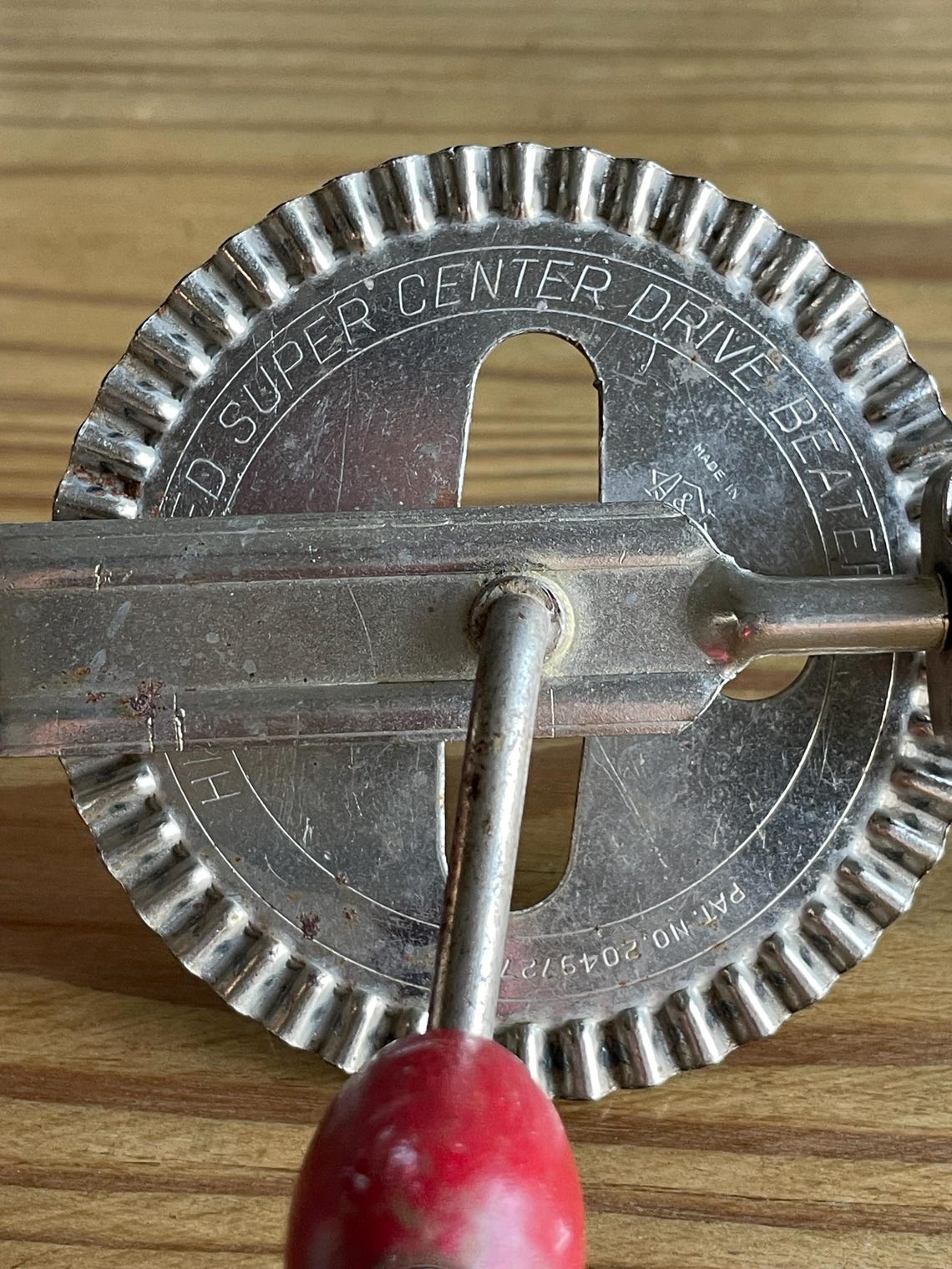 Vintage/antique Egg Beater Hand Beater, Patent 2049727 - Etsy