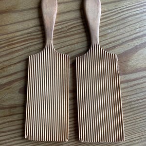 Vintage Pair of Wooden Butter Paddle Pair - Etsy