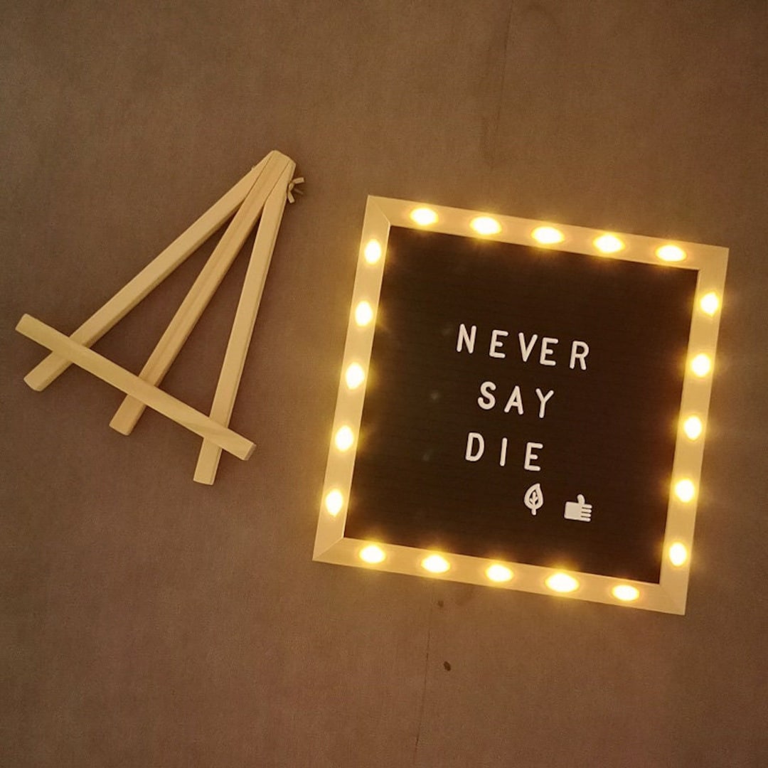 Letter Felt Board With LED Lights, Handmade Felt Board, Dress up Baby ...