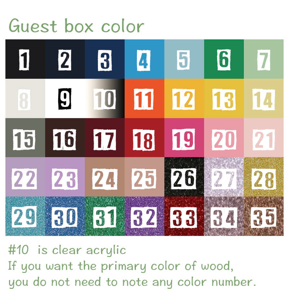 Diamond Guest Box Wedding Guest Box Alternative Photo Frame | Etsy