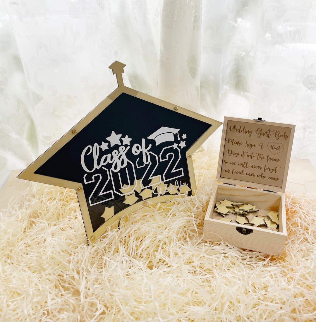 Personalization Bachelor's Hat Concierge Box, Graduation Season Message ...