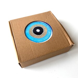 Evil Eye Decorative Plates Set of 3 Ceramic Wall Decor | Etsy