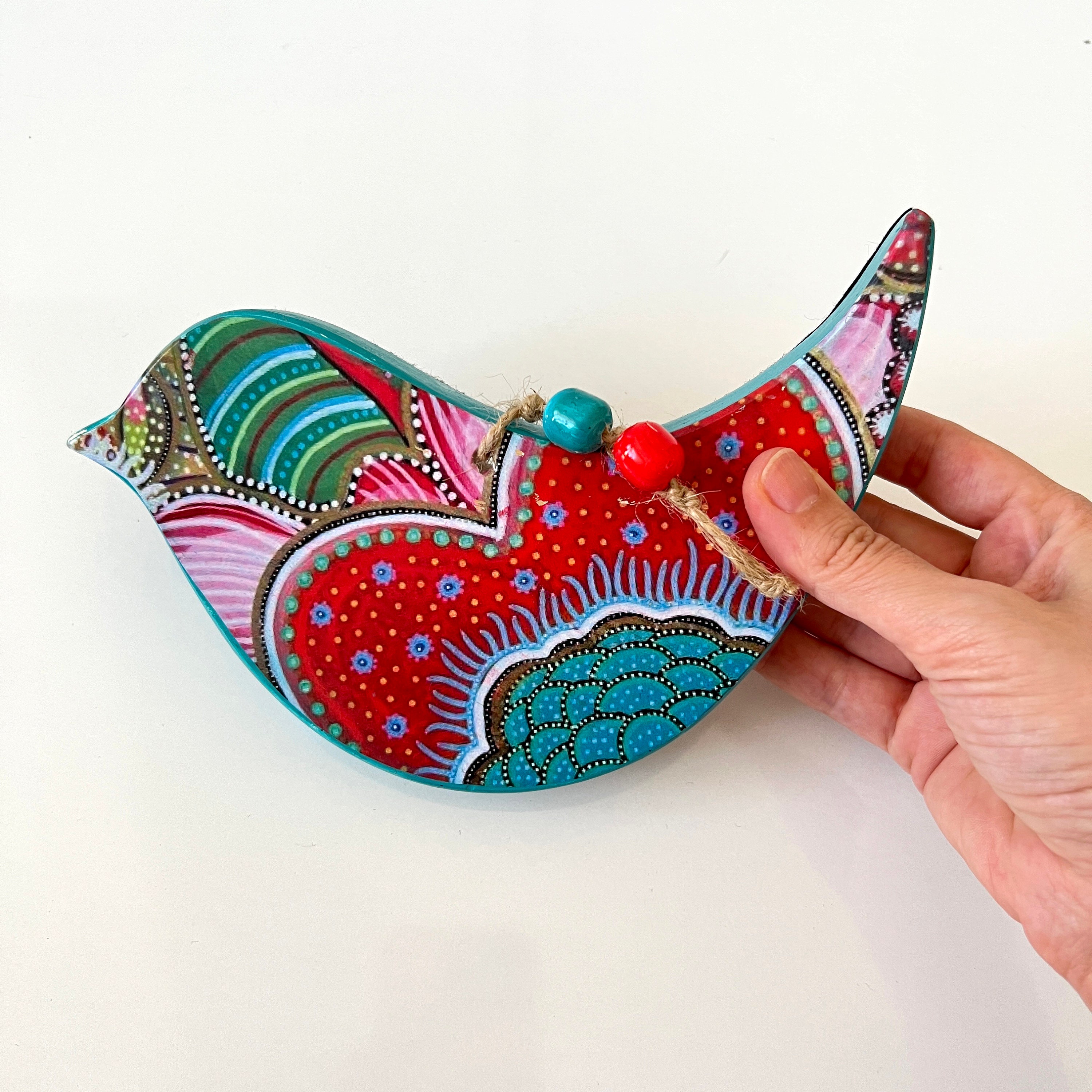 Bird Ceramic Wall Decor, Bird Nest Ceramic Wall Art, Wall Hanging ...