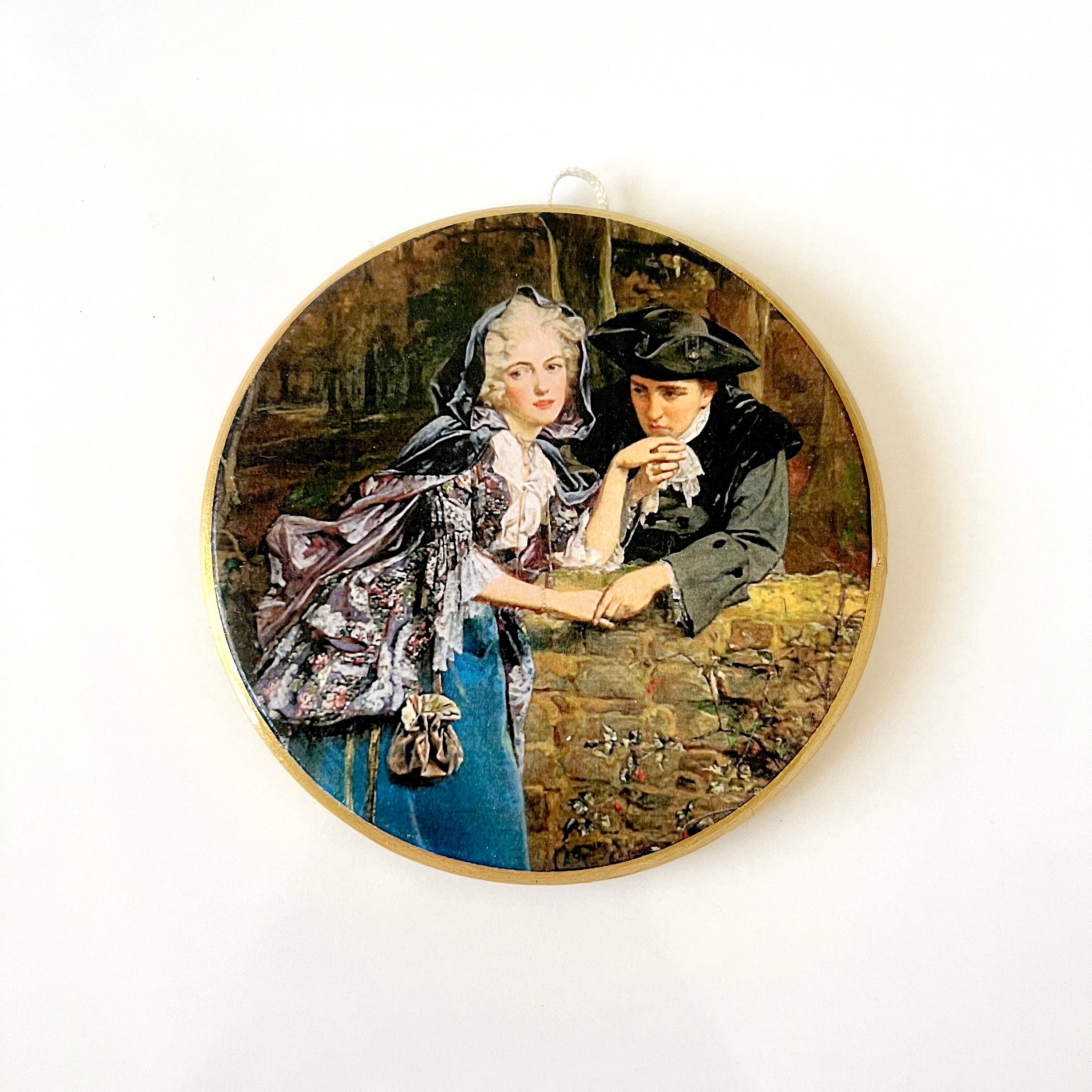 Retro Victorian Decorative Plates Set of 3 Vintage Ceramic - Etsy