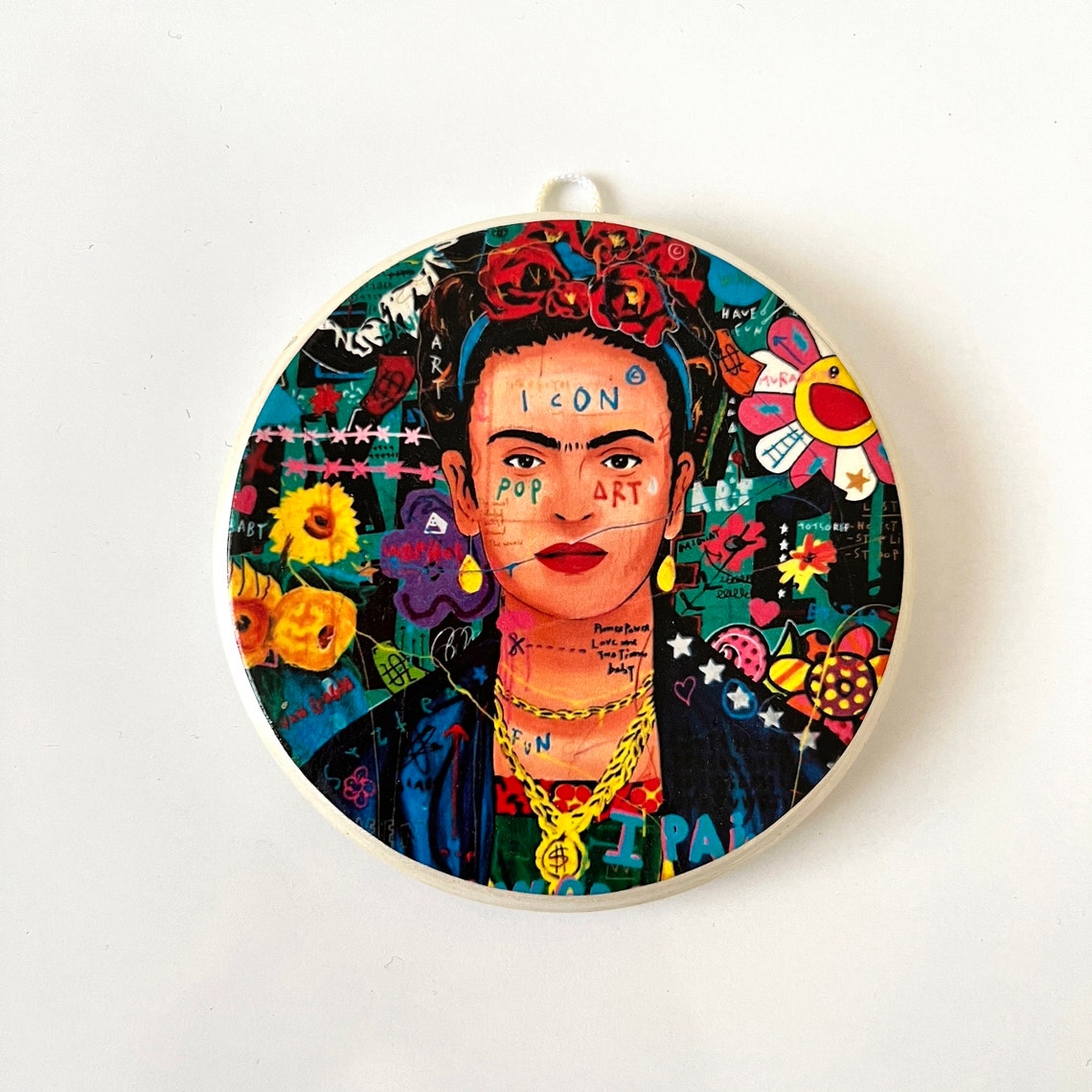 Vintage Decorative Plates Set of 3 Frida Kahlo Carlie - Etsy