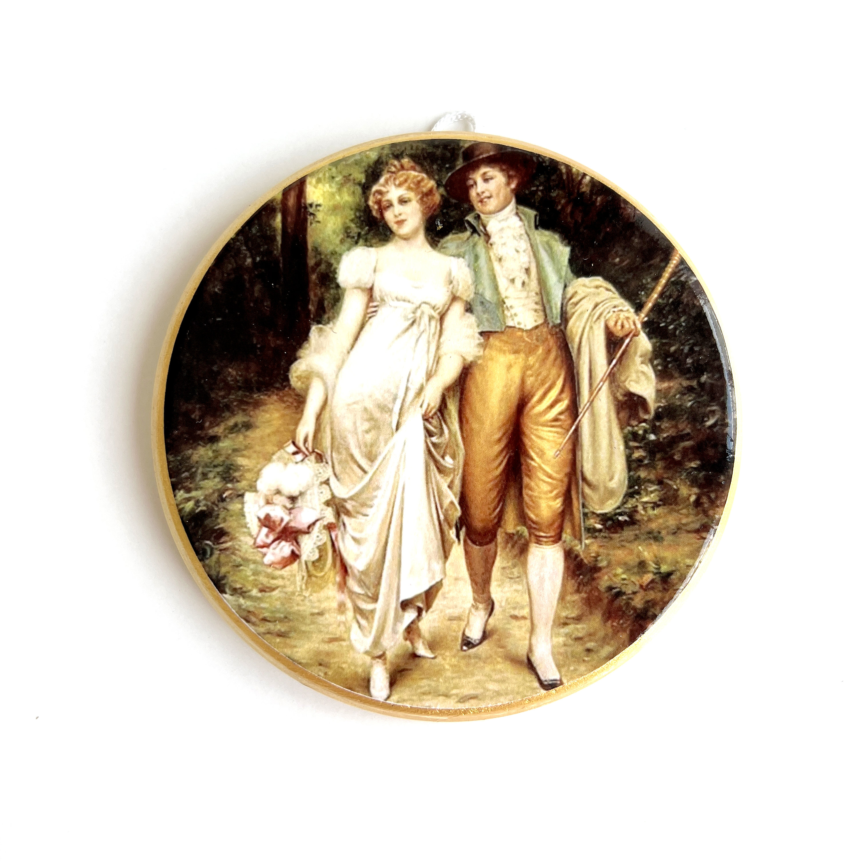 Retro Victorian Decorative Plates Set of 3 Vintage Ceramic - Etsy