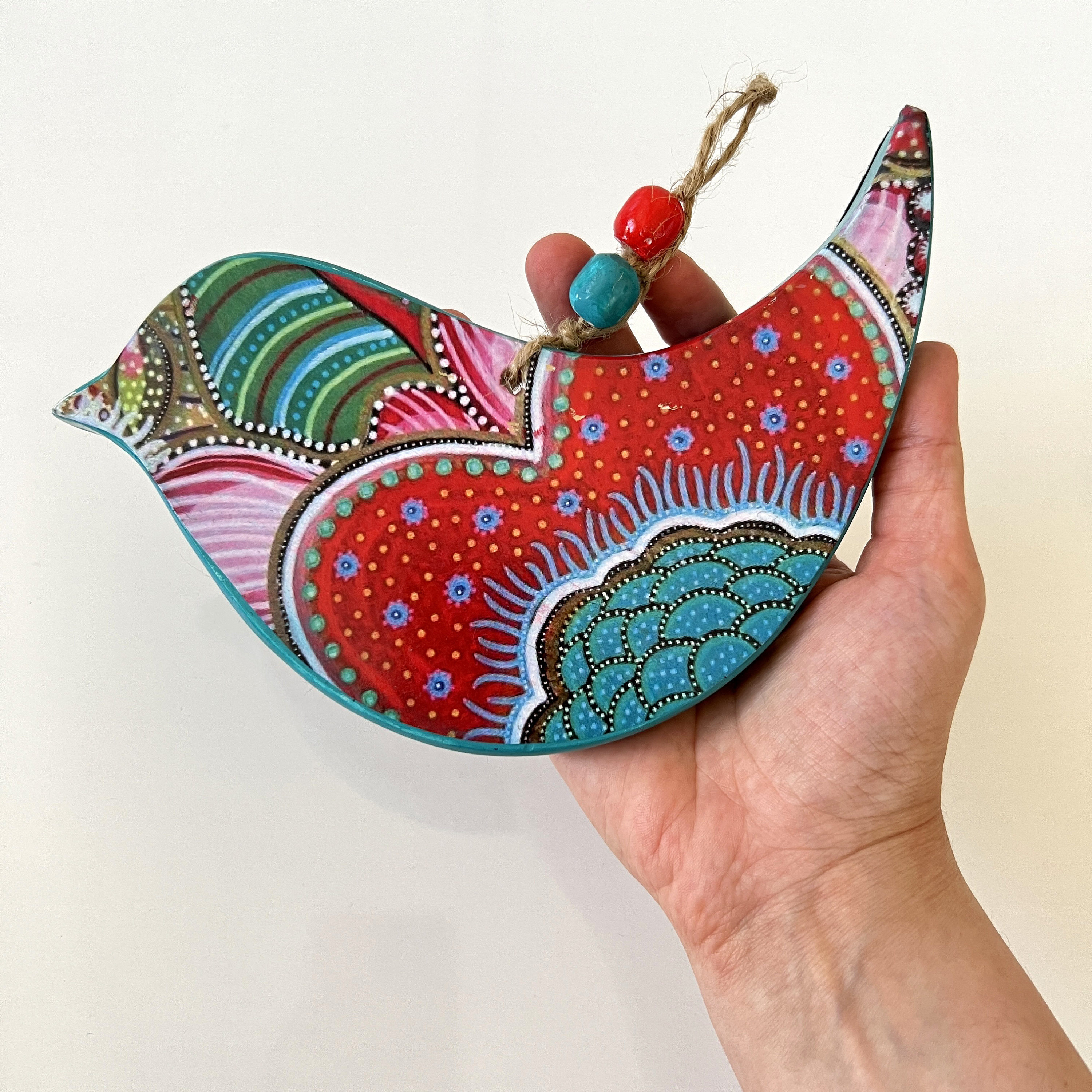 Bird Ceramic Wall Decor, Bird Nest Ceramic Wall Art, Wall Hanging ...