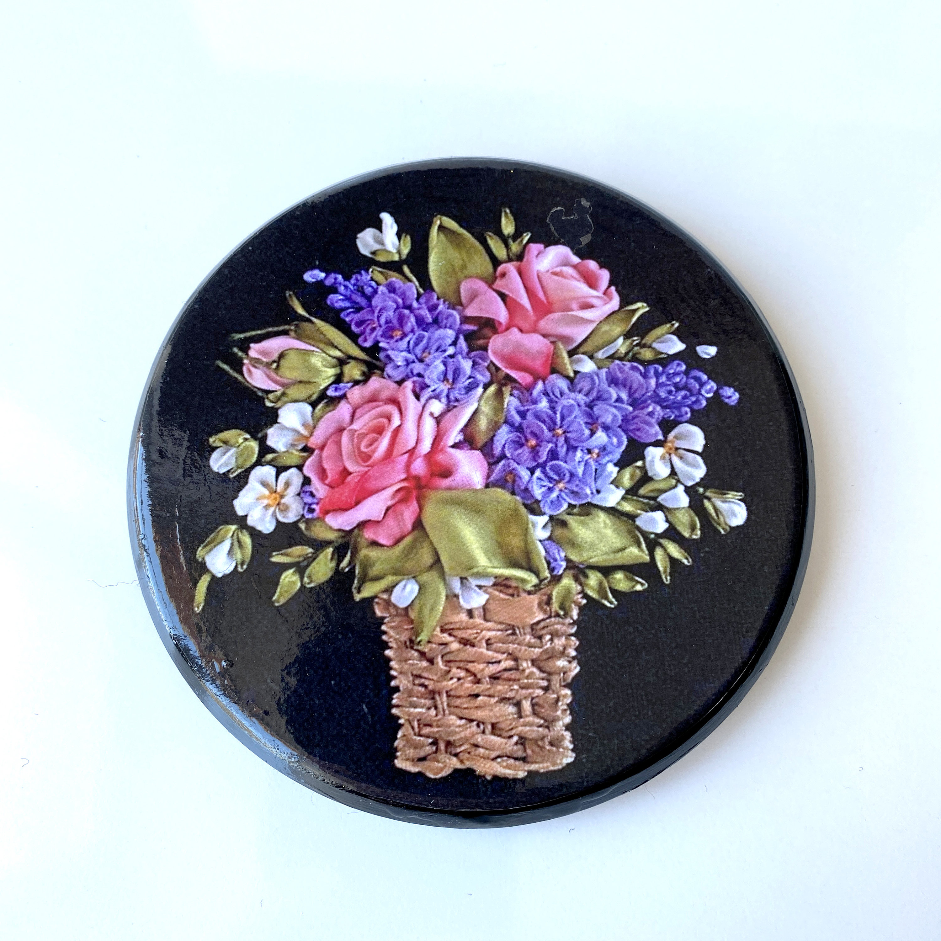 Flower Ceramic Wall Plate Set of 3, Spring Decorative Plates, Ceramic ...