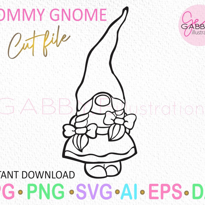 Gnome Svg - Etsy