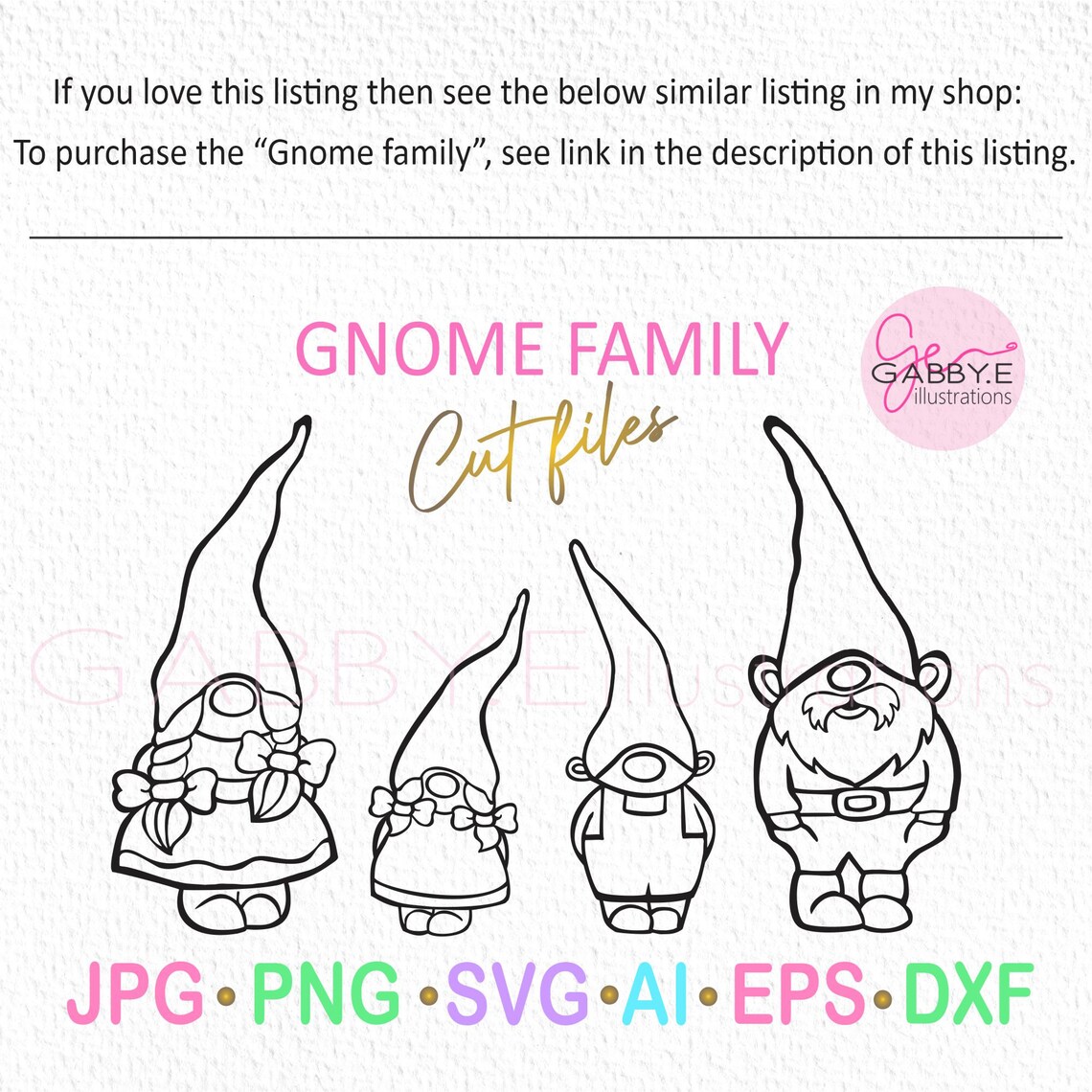 Gnome Svg-gnome Clipart-gnome Svg Files for Cricut-cute Garden Gnome ...