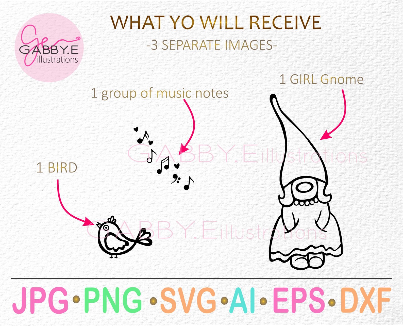 Girl Gnome Svg-gnome Clipart-gnome Svg Files for Cricut-cute Garden ...