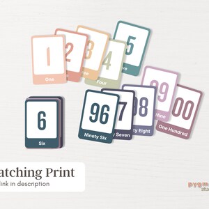 Number 1 - 10 Flashcards | Ready to Print Flashcards | Toddler ...