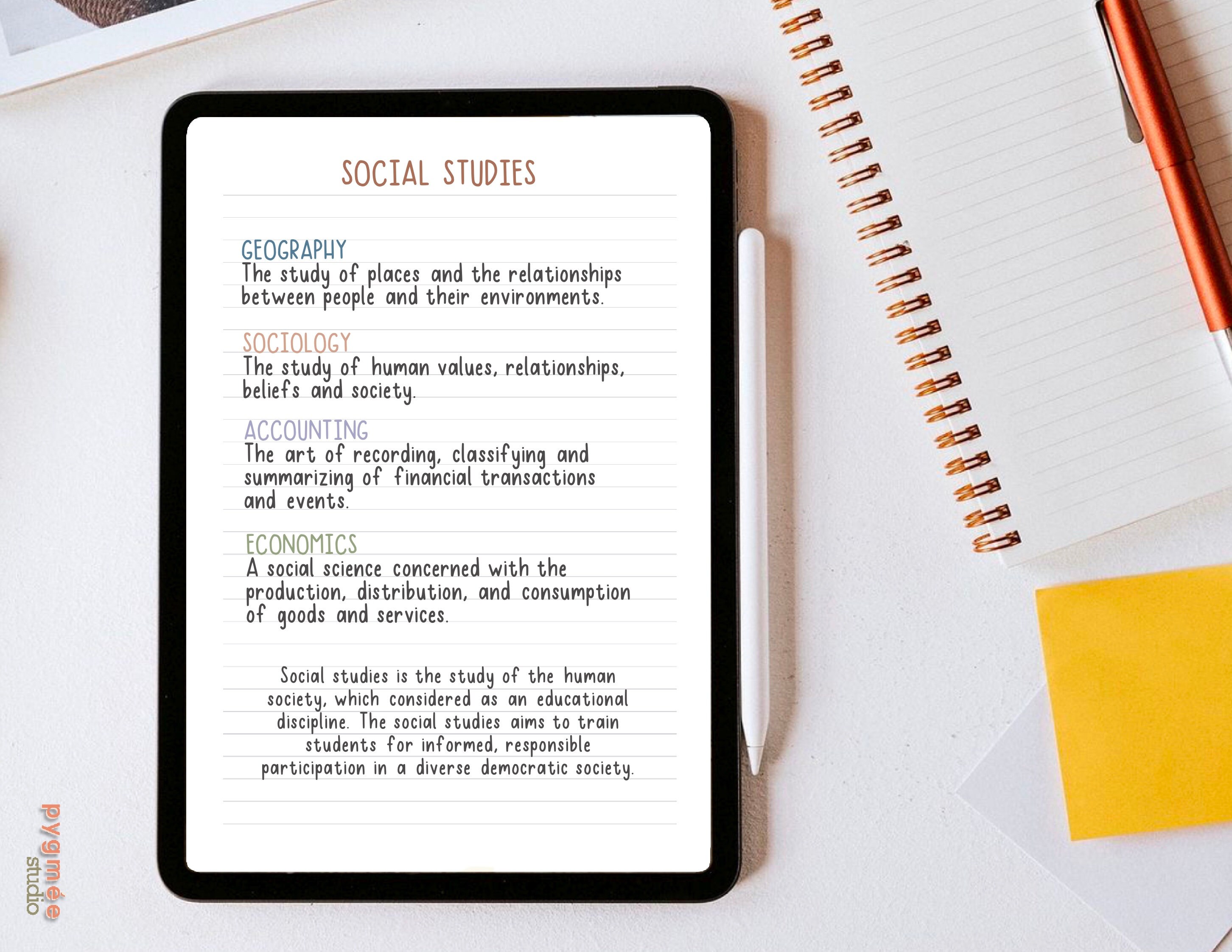 Josie Handwritten Font | Handwriting Font for Neat Digital Notes - Etsy